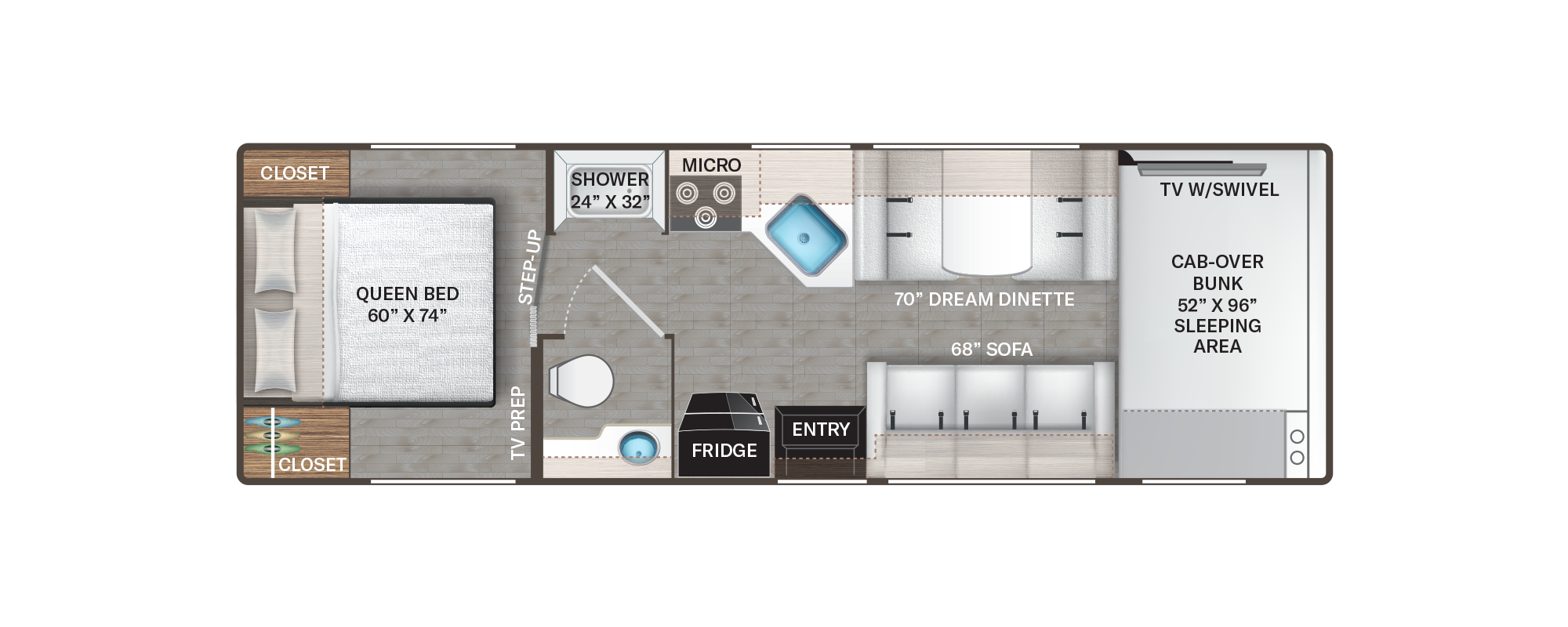 Thor Ace 29 3 Floor Plan | Floor Roma