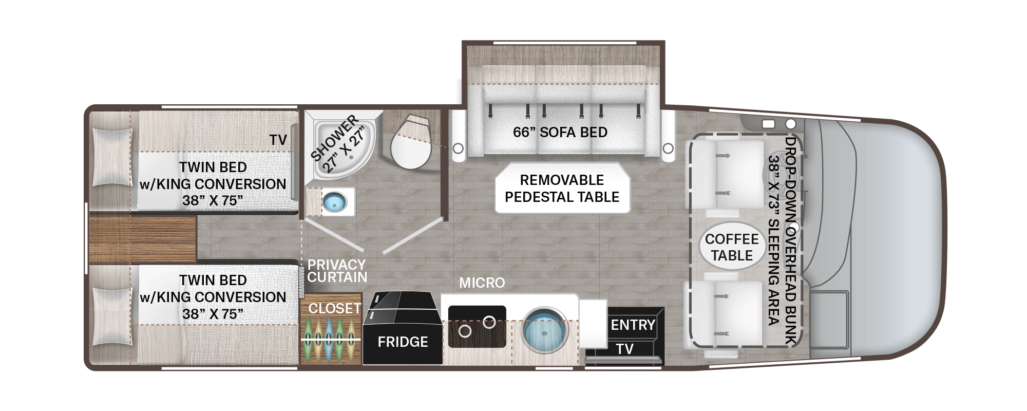 Rv Bus Floor Plans