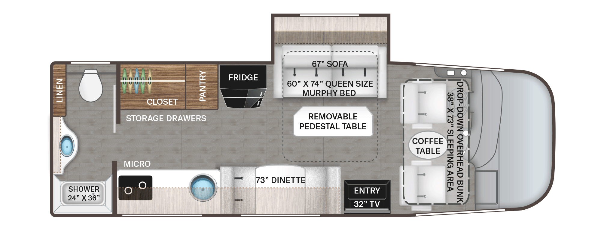 Thor Motorhome Floor Plans | Viewfloor.co