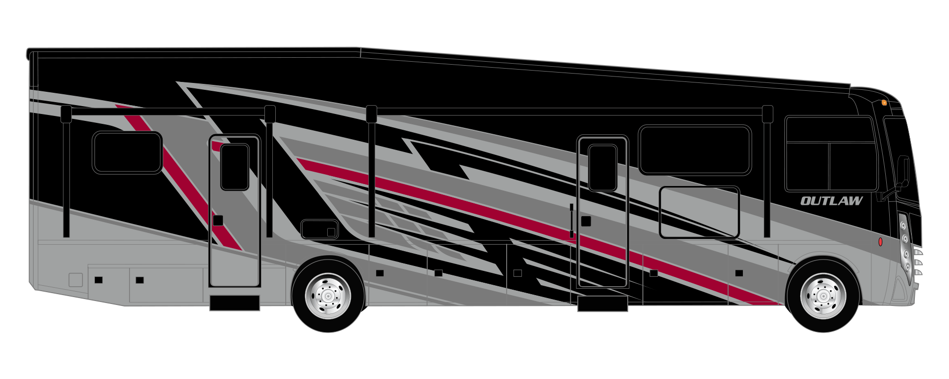 Class A Motorhome Toy Hauler