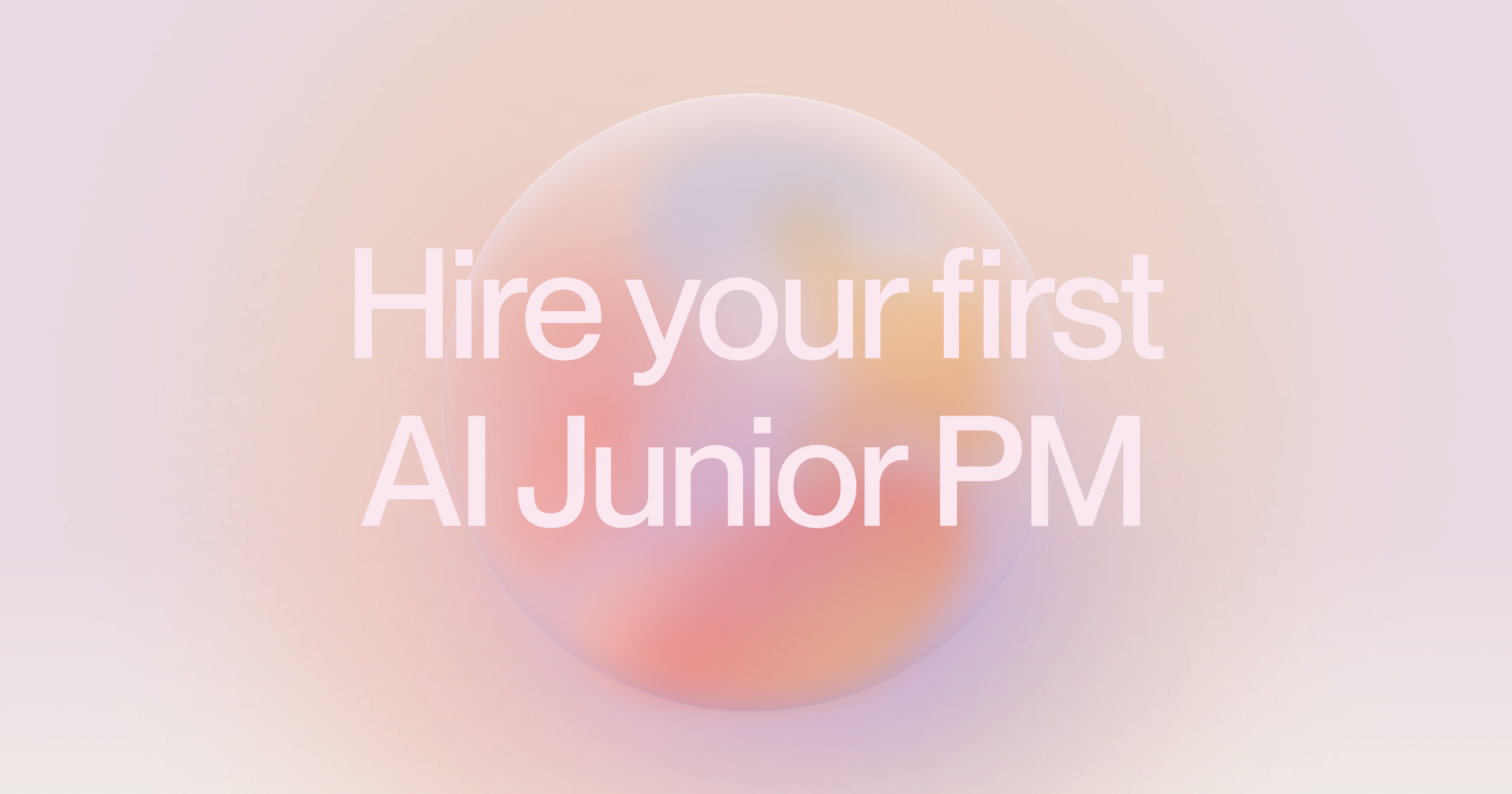 ThriveAI | Your AI Jr. PM