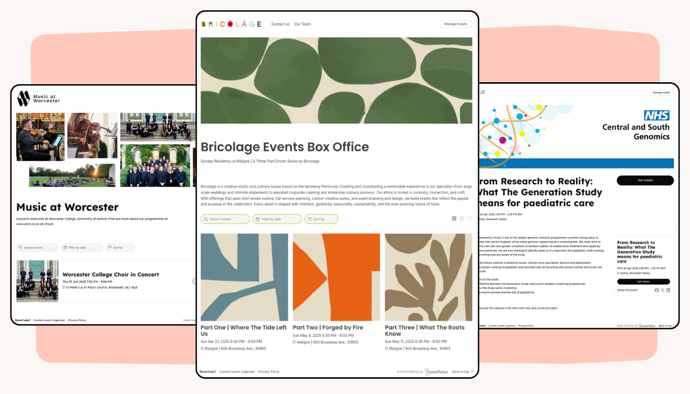 Ticket Tailor’s new Box office design tool | Ticket Tailor