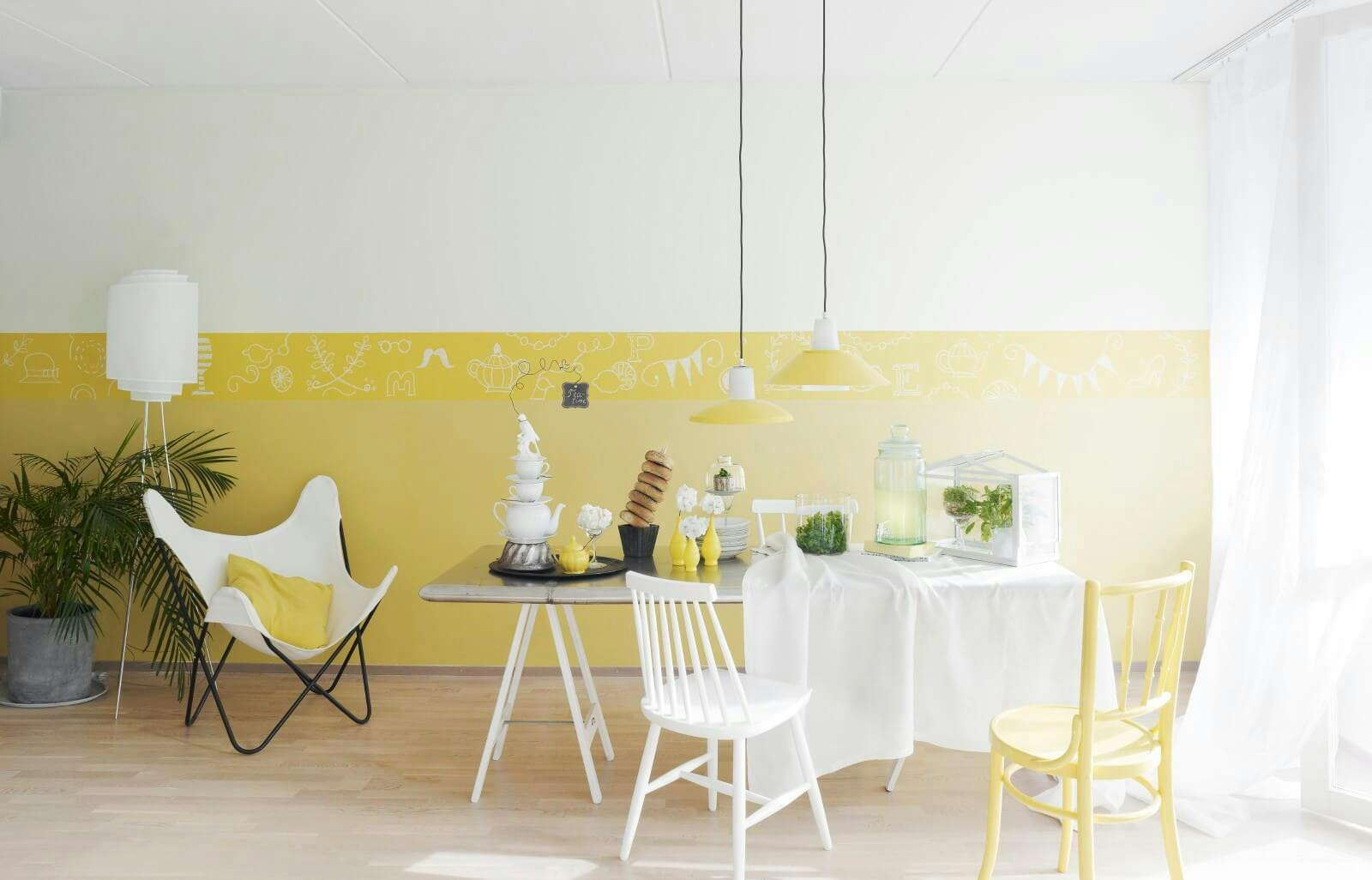 Yellow Hallway Paint Inspiration