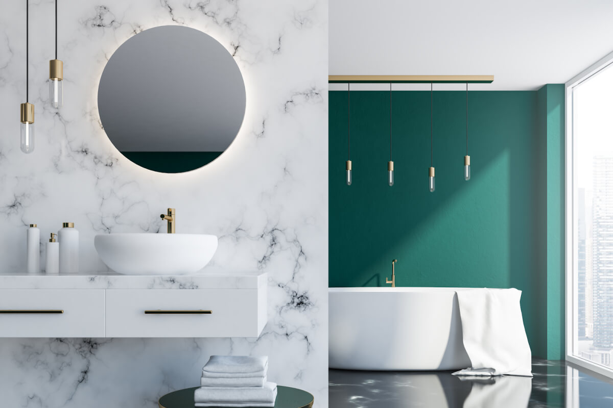 6 Best Bright Bathroom Colour Schemes