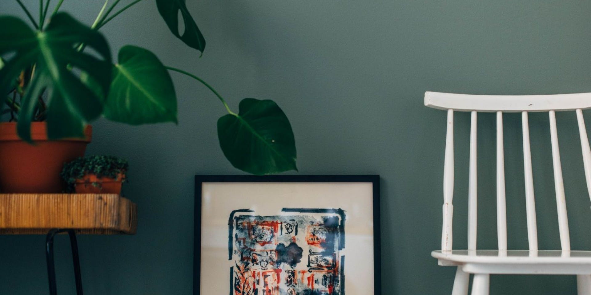 Living Room Inspiration | Paint With Luxe Green & Metallics | Tikkurila