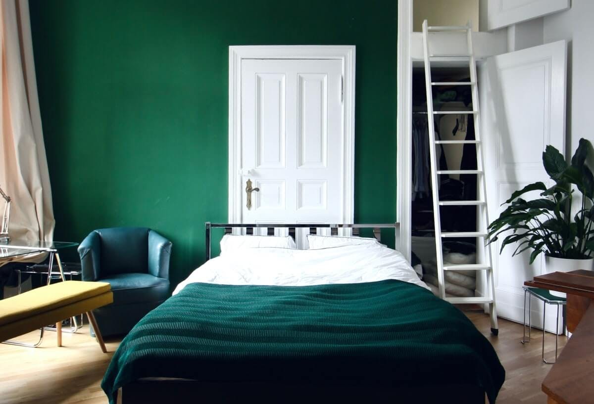 Green Bedroom Colour Schemes