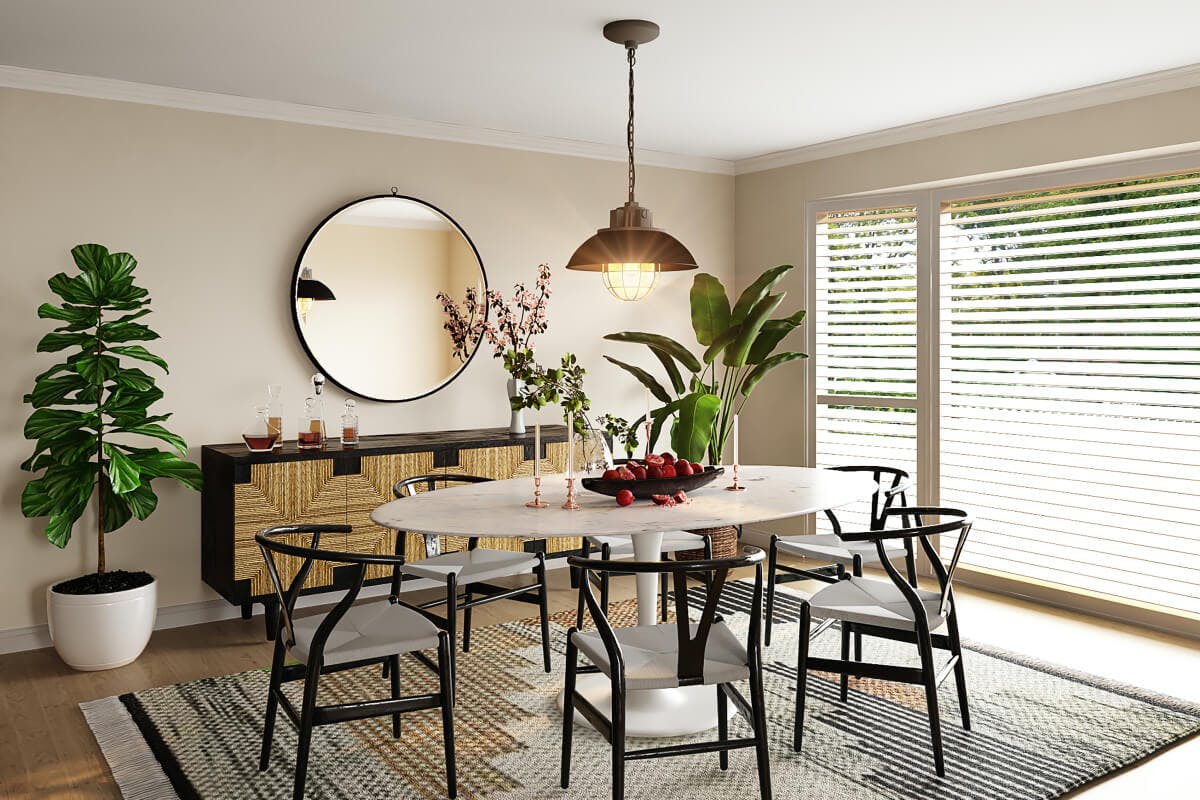 Yellow Dining Room Walls