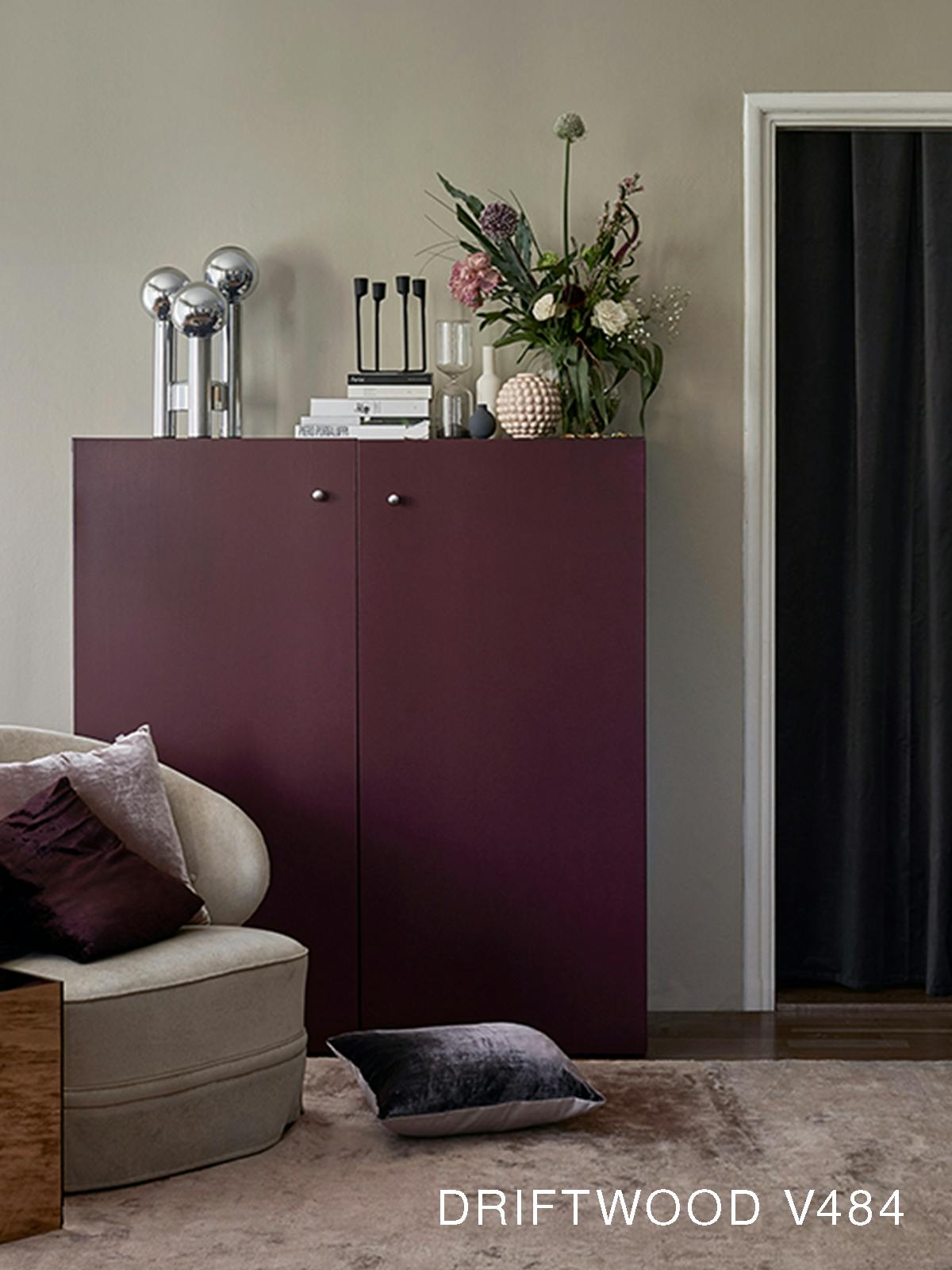 Brown Hallway