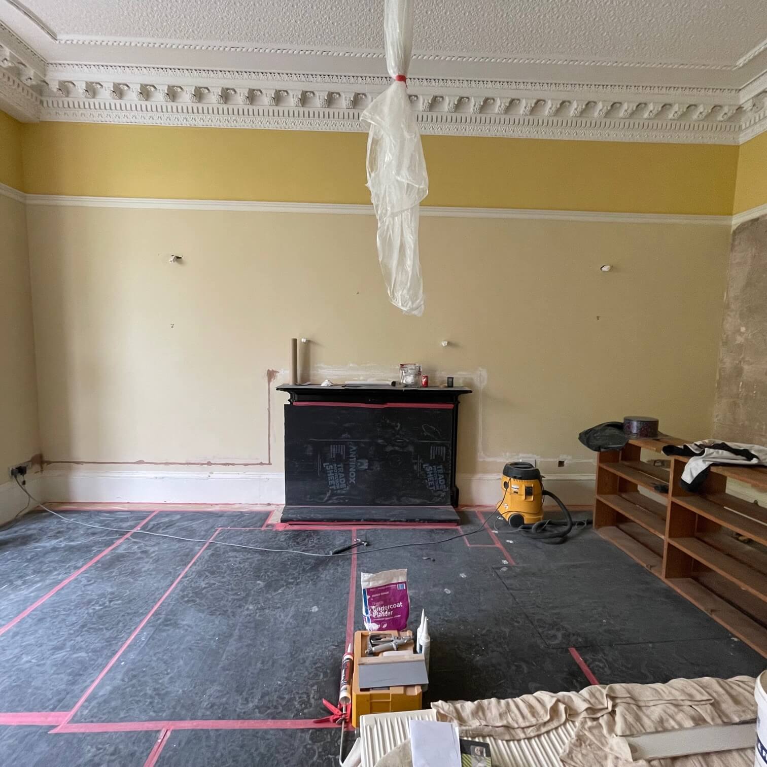 Period Living Room Transformation | Professional Case Study | Tikkurila