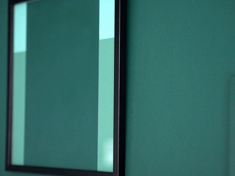 A DIY Emerald Green Home Office Idea | Tikkurila