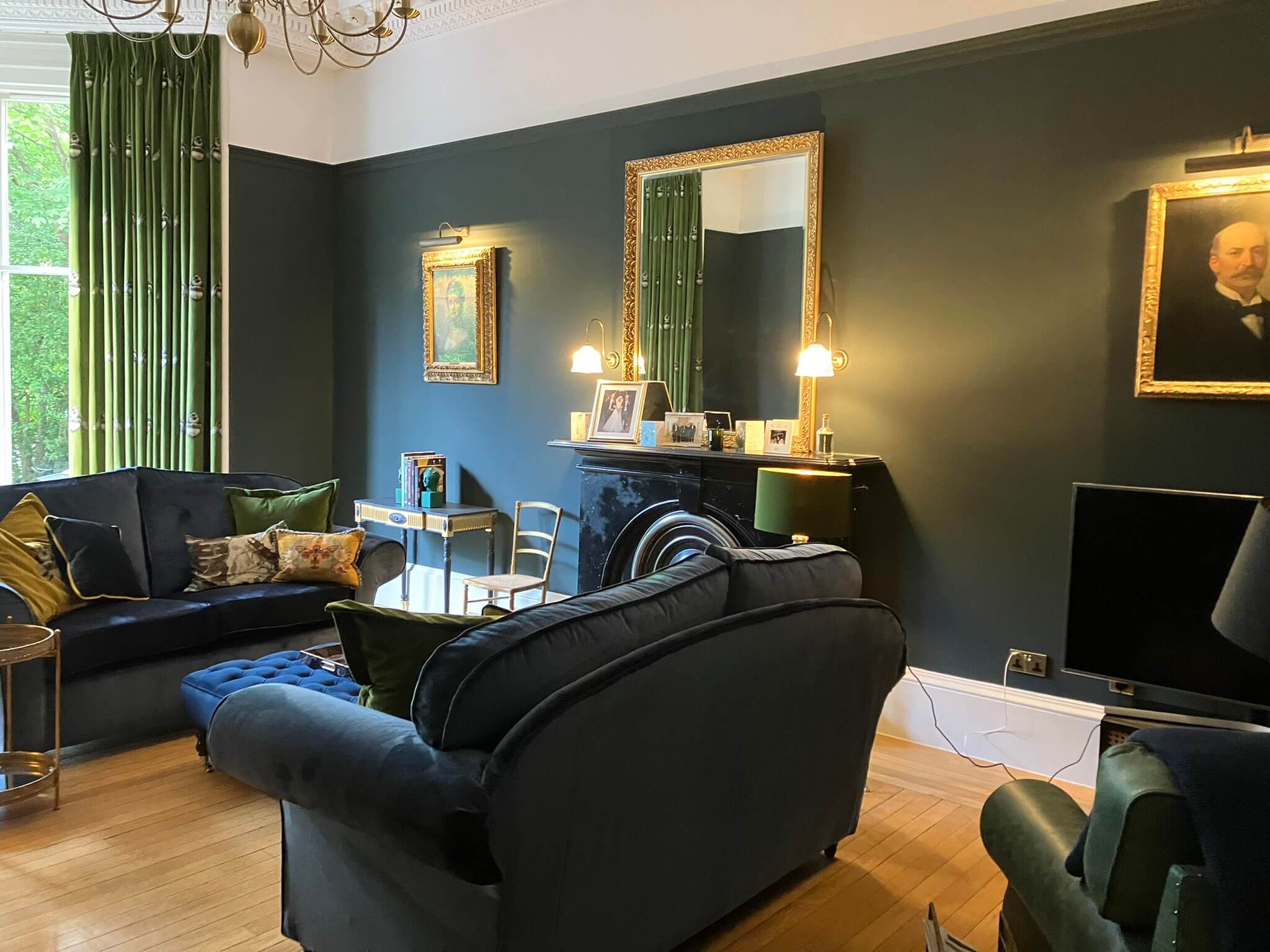 Period Living Room Transformation | Professional Case Study | Tikkurila