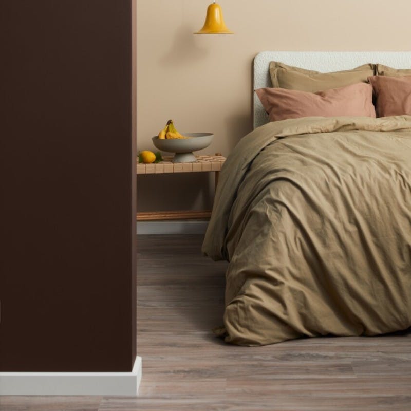 Brown Hallway