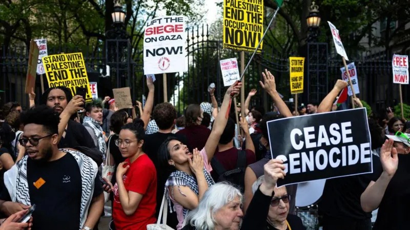 Columbia University president resigns amid Trump crackdown