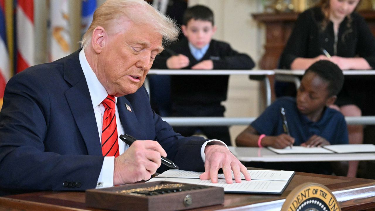 Trump tekent decreet om ministerie van Onderwijs te ontmantelen