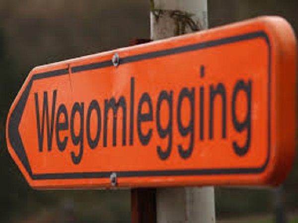 Wegomlegging te Waterkant en Henck Arronstraat