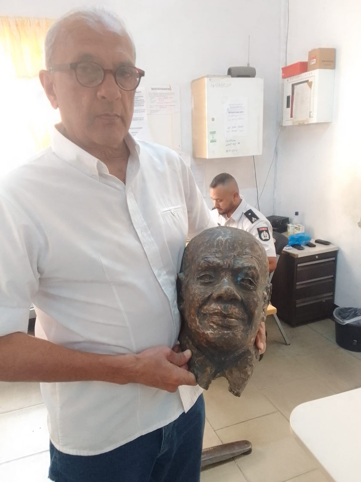 Borstbeeld Trefossa gevonden