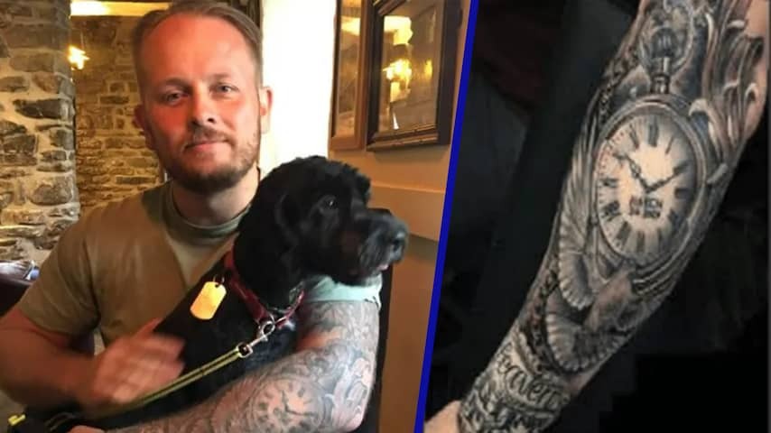 Onschuldige Brit ziet zijn tattoo op opsporingslijst voor beruchte ...