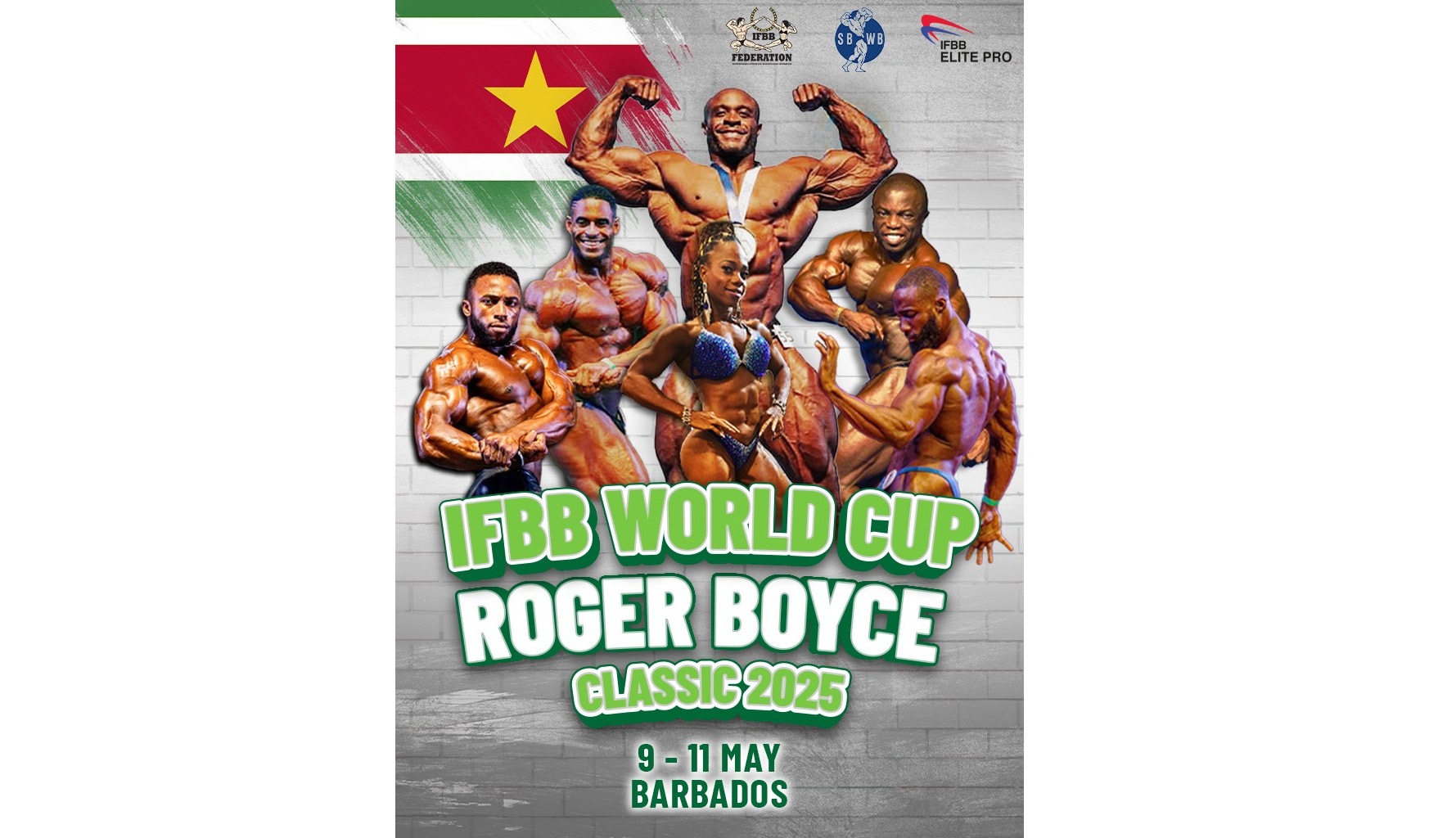 Surinaamse Bodybuilding & Weightlifting Bond ready voor Roger Boyce ...