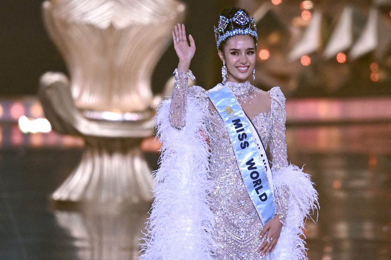 Opal Suchata Chuangsri from Thailand crowned Miss World 2025