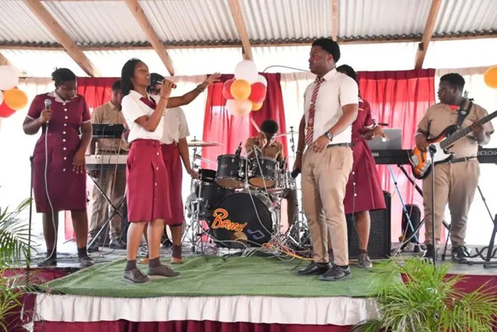 Herbert Morrison high school band impresses international musicians