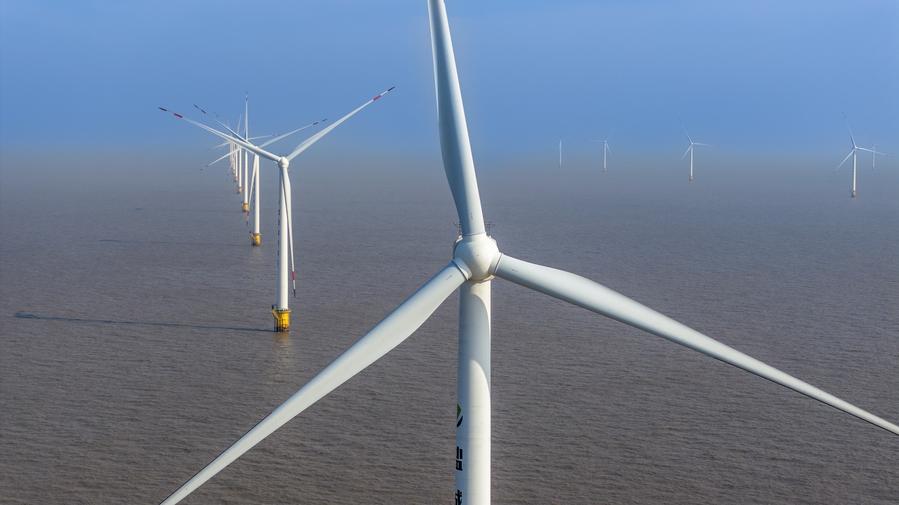 China's farthest offshore wind farm begins operation