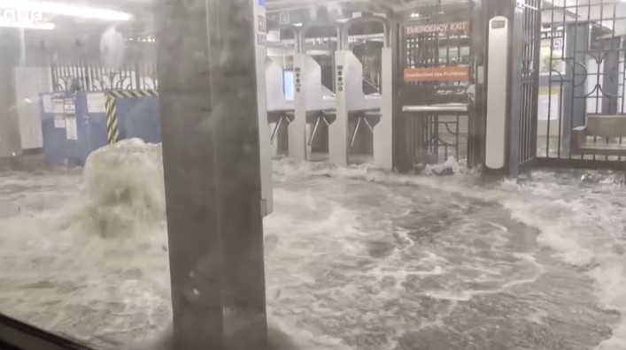 Two dead after flash flooding in New Jersey and New York City