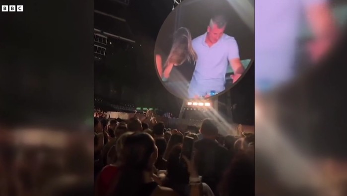 US tech CEO suspended after Coldplay concert embrace goes viral