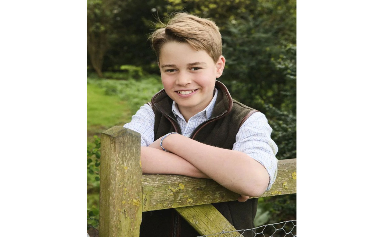 Prince George photo released for his 12th birthday