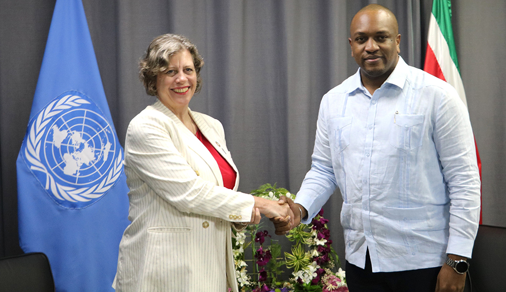 UNDP versterkt samenwerking met Surinaamse regering