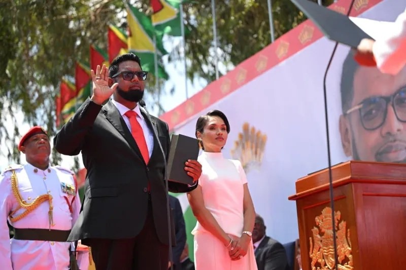 Dr Mohamed Irfaan Ali sworn in as Guyana’s 9th Executive President
