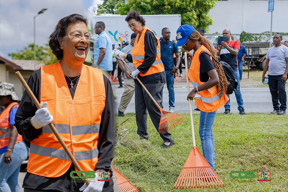 President helpt mee bij Krin Kondre-project