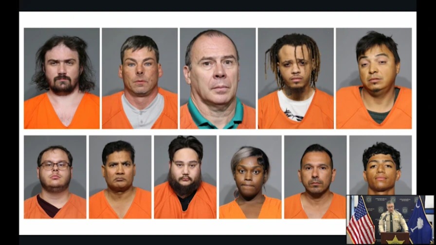 11 police officers arrested following killing of five suspects