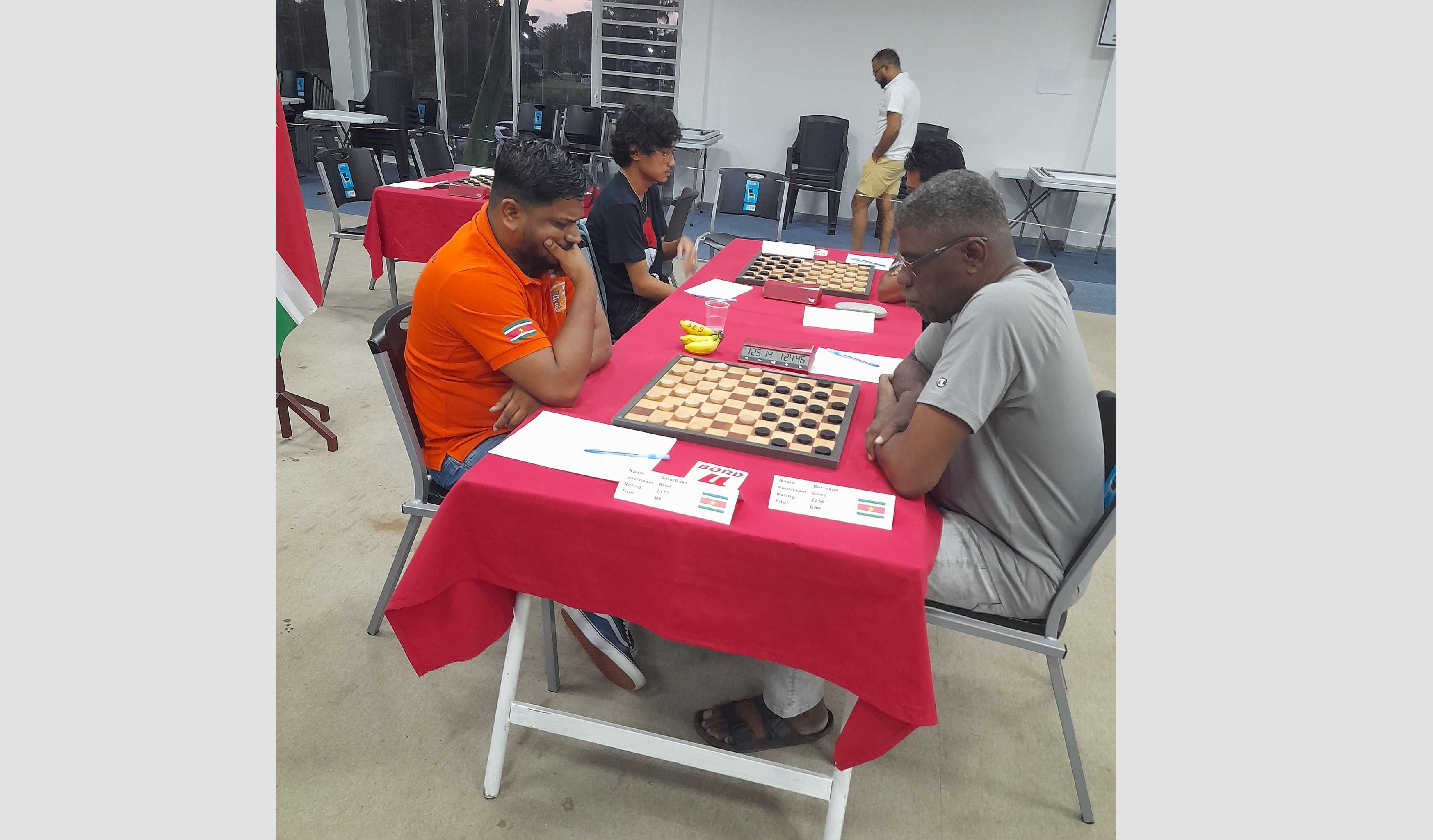 Tien Surinaamse dammers actief op Trinidad International Open