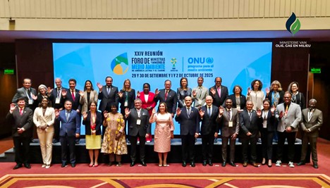 Suriname profileert zich op milieuoverleg in Lima