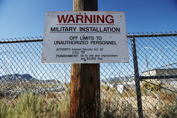 FBI onderzoekt mysterieuze crashlocatie nabij Area 51