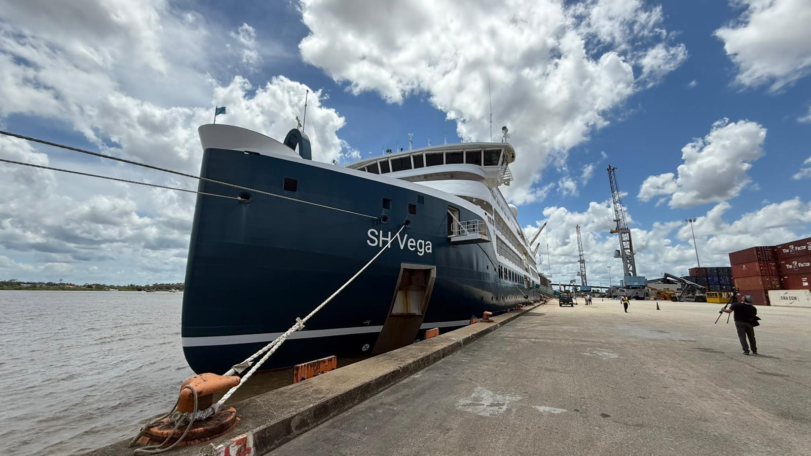 SH Vega visits Suriname