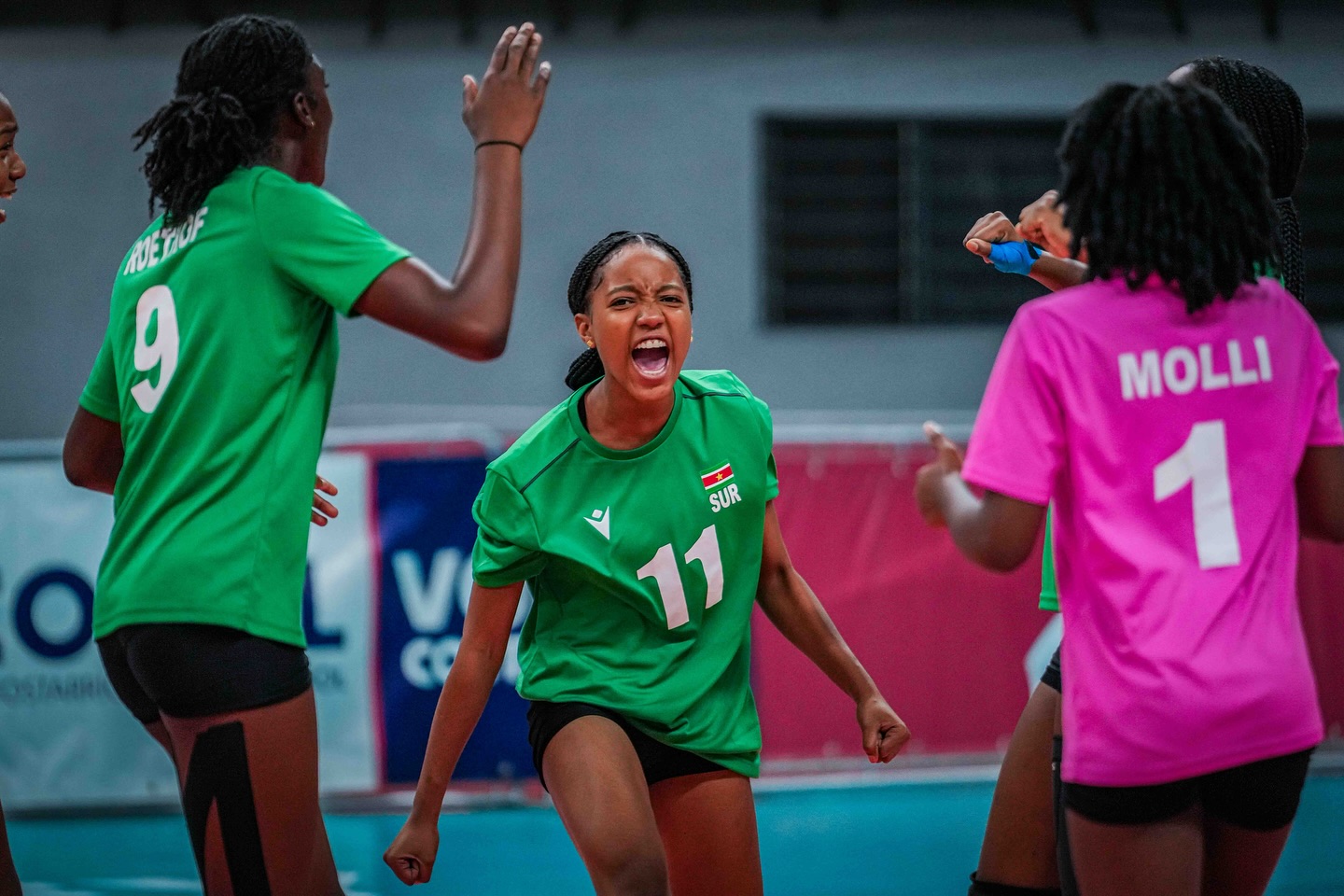 Suriname sluit Norceca U-17 af als achtste