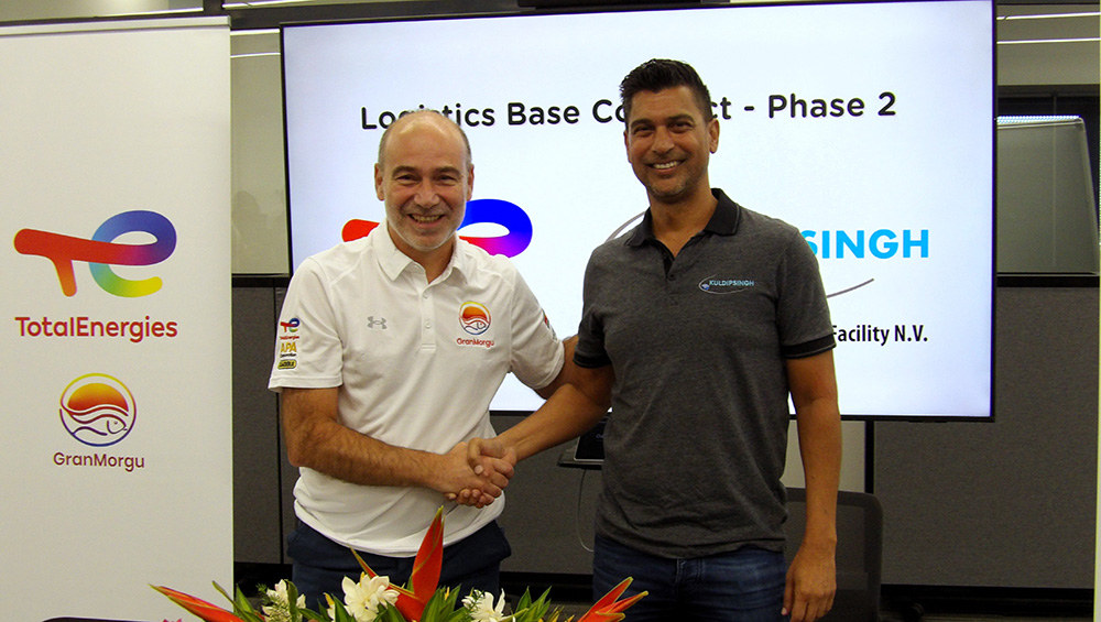 TotalEnergies EP Suriname tekent tienjarig Contract met Kuldipsingh ...