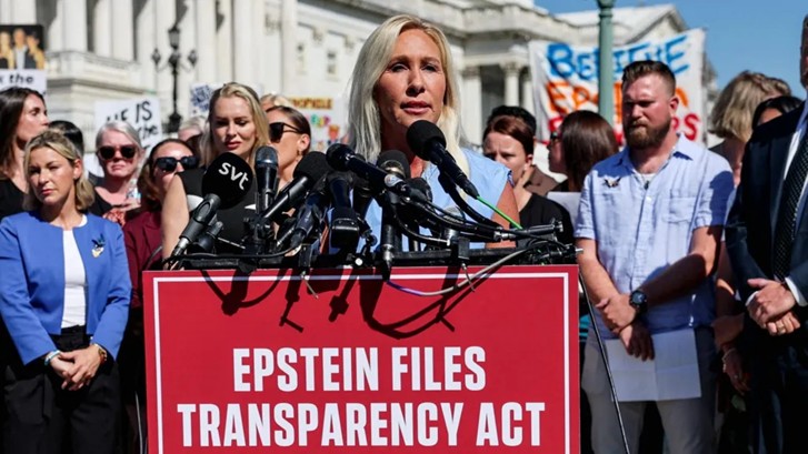 Marjorie Taylor Greene doubles down on Epstein files amid fallout with ...