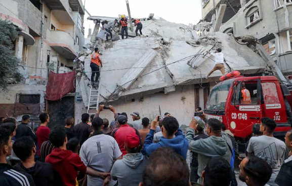 Israeli PM's office says 5 'senior Hamas terrorists' killed in Gaza