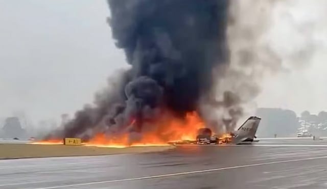 Ex-NASCAR driver among 7 killed in US private jet crash