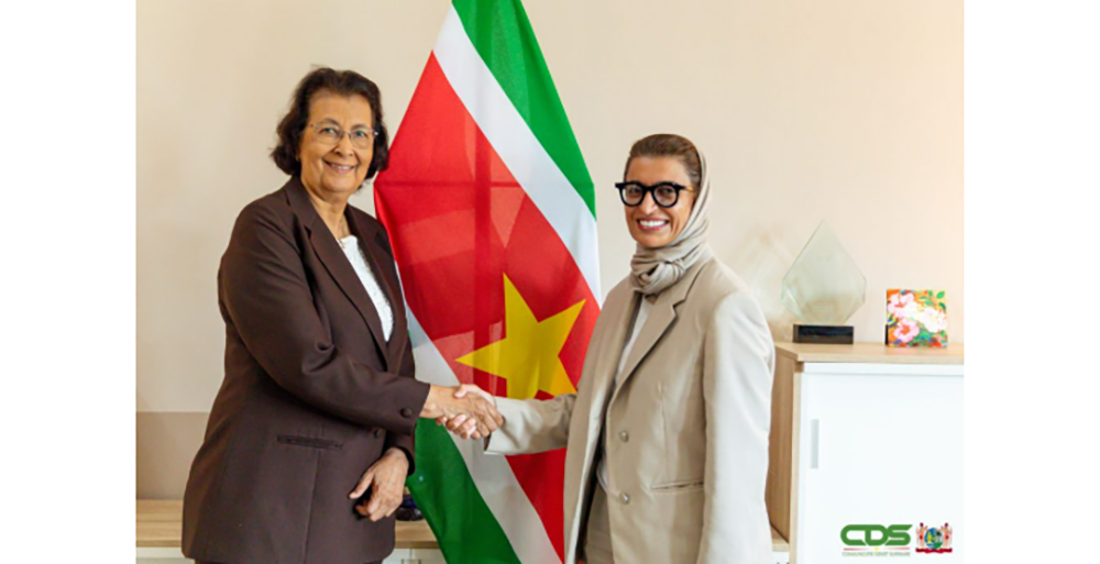 Staatsminister VAE bezoekt Suriname voor versterking bilaterale ...