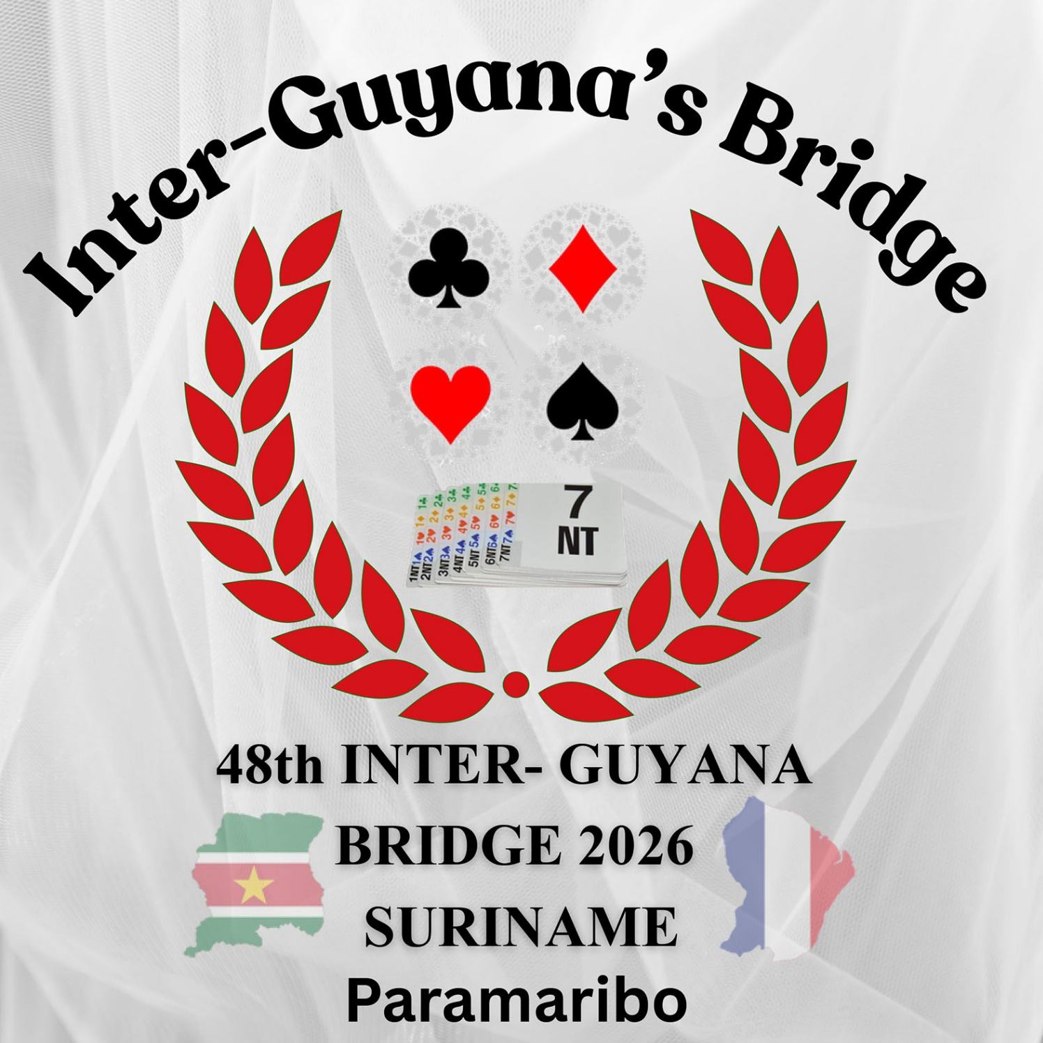 Suriname organiseert 48e Inter-Guyanese Bridge Kampioenschappen 2026