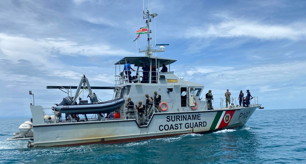 Vessels intercepted along eastern border