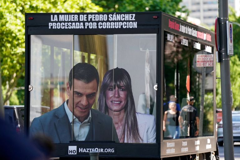 Court bans Spanish PM’s wife from leaving country