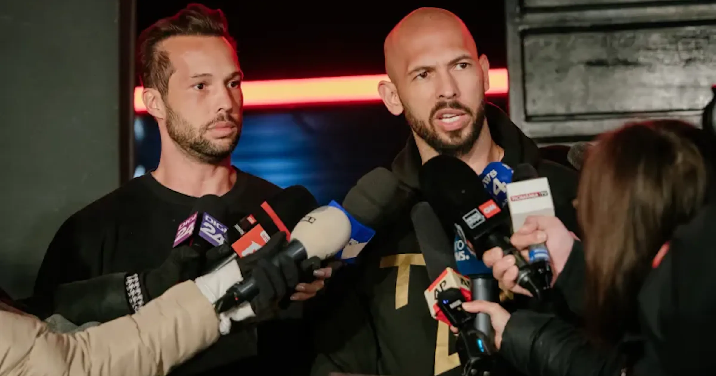 Influencer Andrew Tate And Brother Arrested In Miami Influencer Andrew Tate And Brother Arrested In Miami