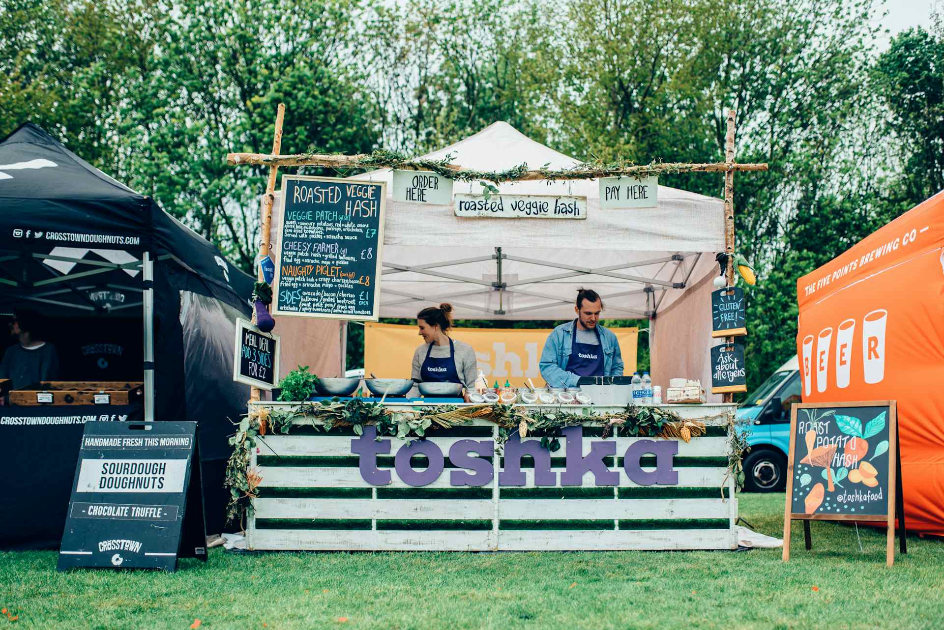 How much do traders make at festivals?