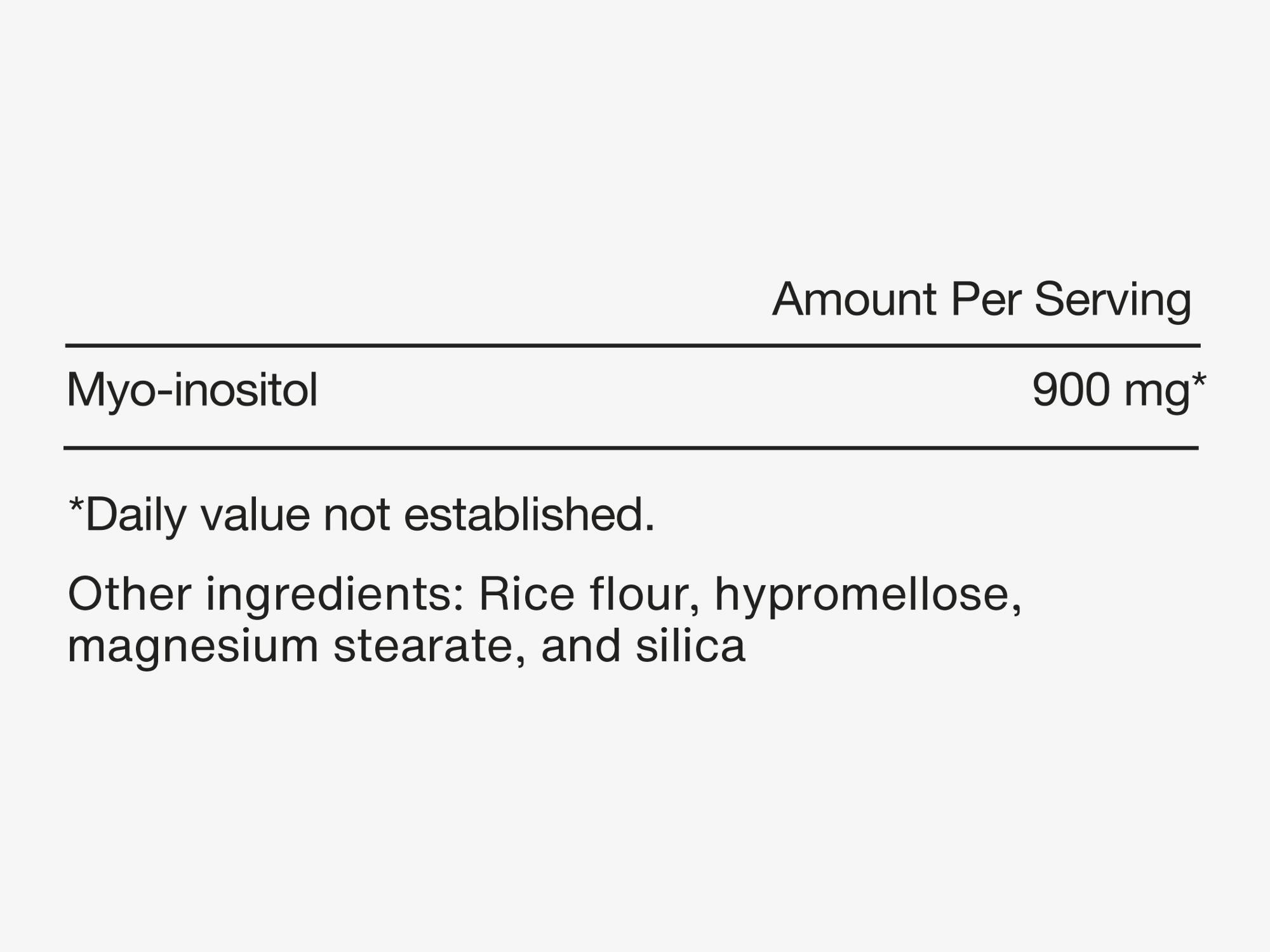 Inositol 900 mg Capsules- Improve Sleep Quality – Momentous