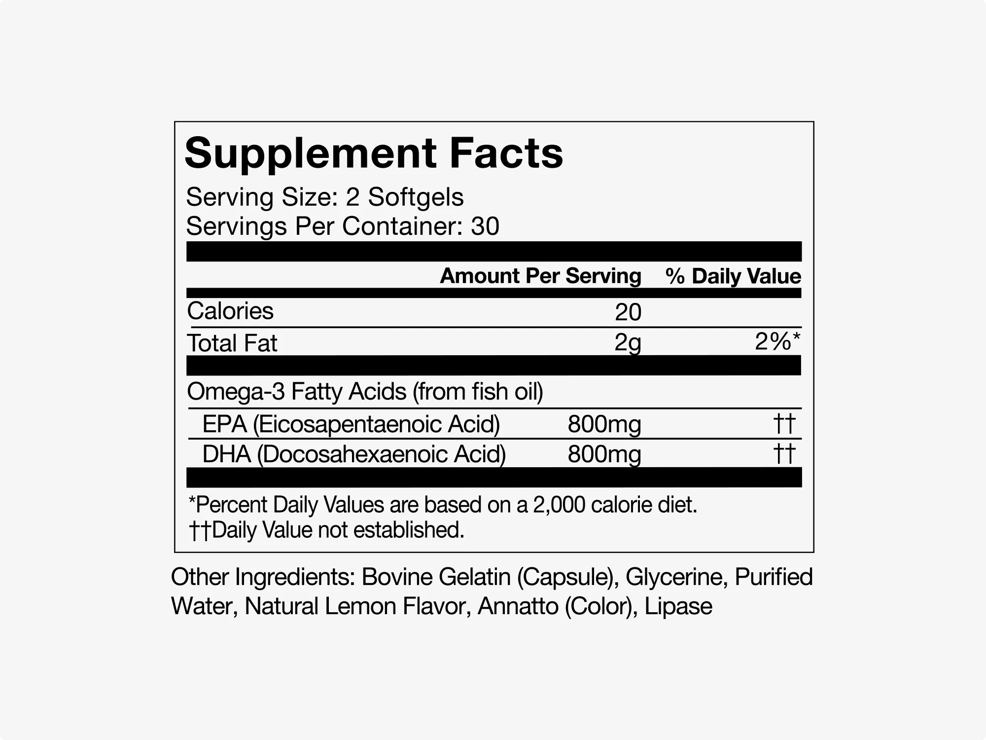 Omega-3 Softgel Capsules - NSF Certified Fish Oil – Momentous