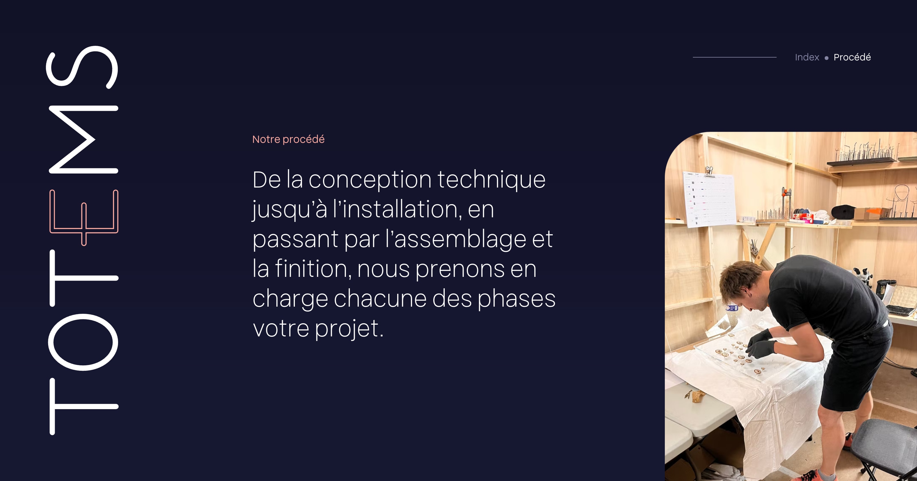 Our process | Totems